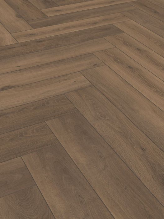 Smoked Truffle Oak Herringbone - Dream Flooring